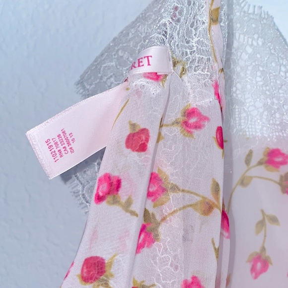 Victoria's Secret | Intimates & Sleepwear | Small Sheer Rose Lace Trim ...